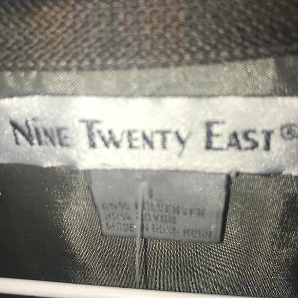 nine twenty east | Shirts | Nine Twenty East Brown Plaid Shirt Large ...